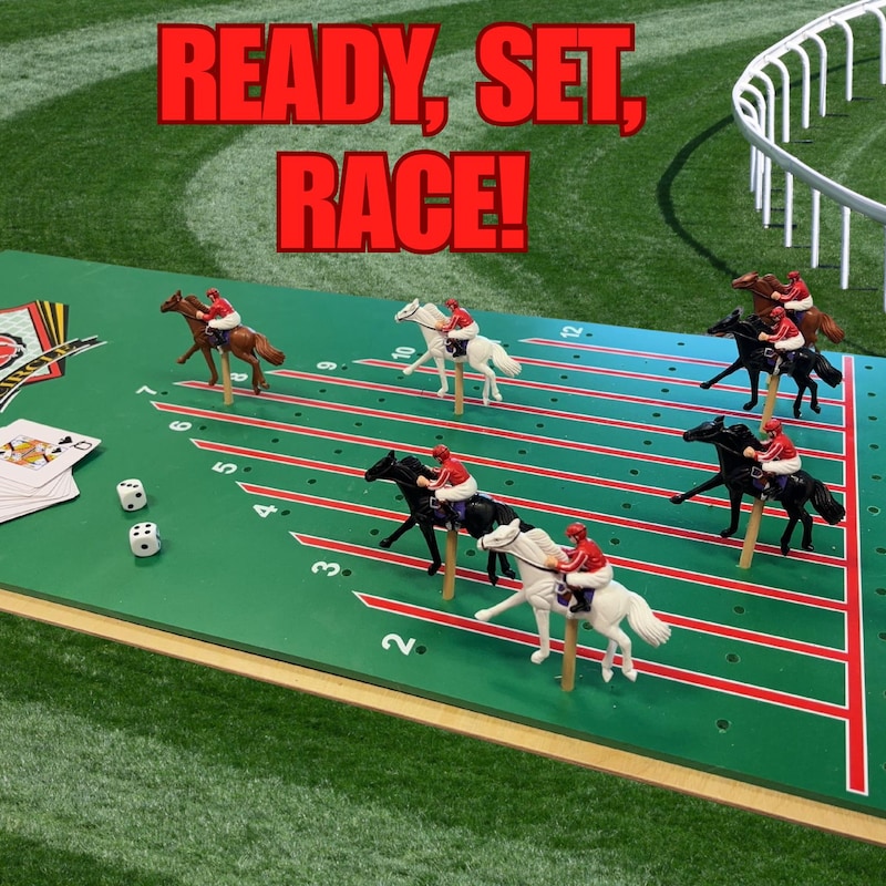 Horse Racing Game Board - Etsy