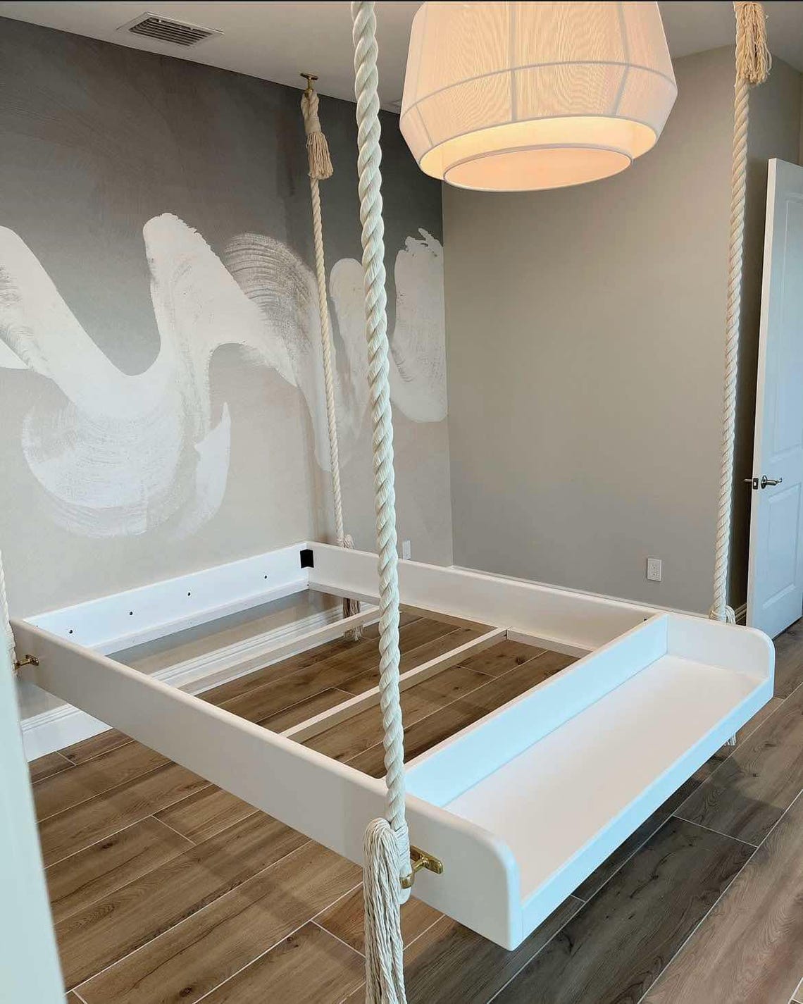 Handcrafted Modern Floating Bed Frame Stylish Suspended Looking Bed - Etsy