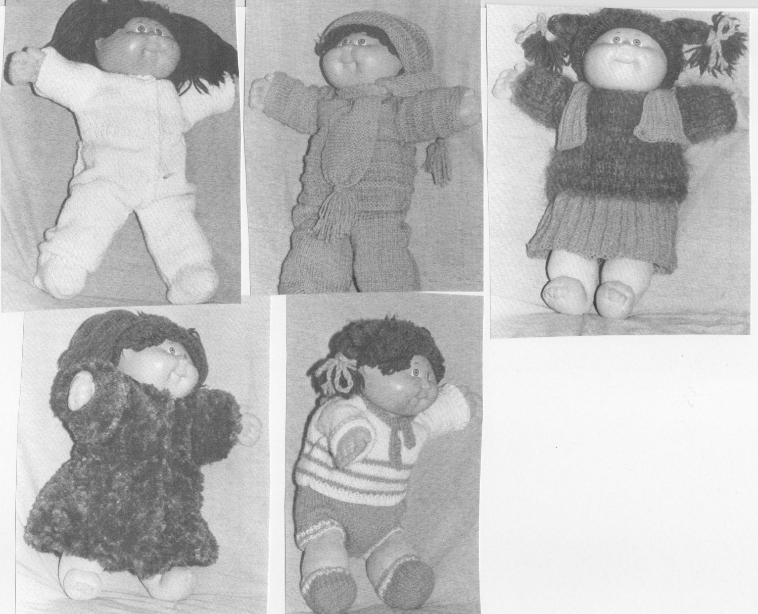 Doll Clothes Knitting Pattern For Cabbage Patch Doll 5 Winter Outfits doll-clothes-knitting-pattern-for-cabbage-patch-doll-5-winter-outfits