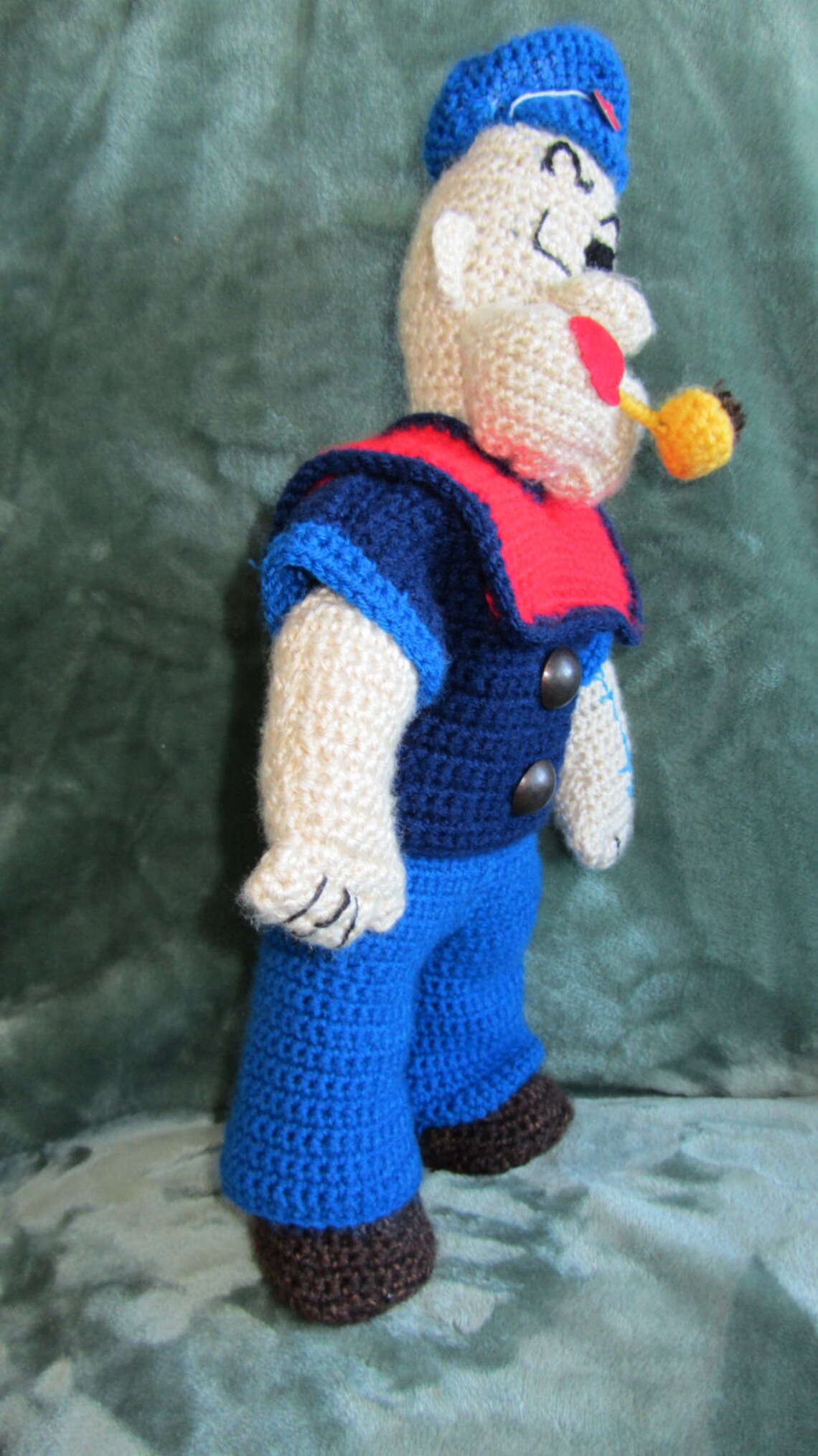Popeye Doll Crochet Pattern PDF Instant Download - Etsy