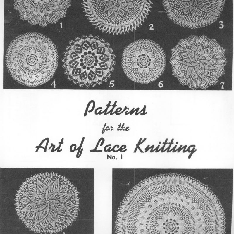Knitted Doily - Etsy