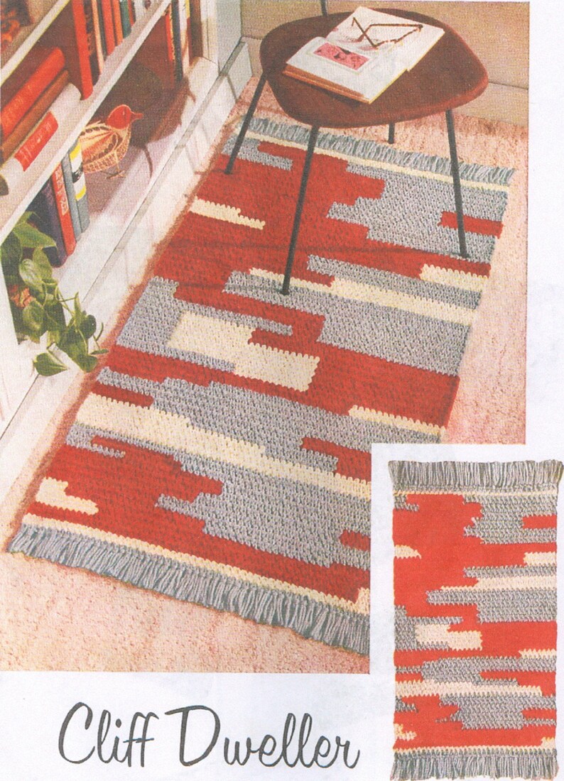 Rugs Mats Crochet Pattern Book 15 Rugs to Make PDF Instant Download - Etsy