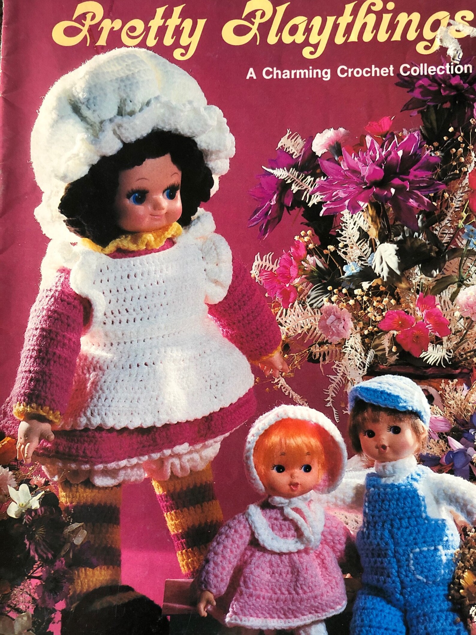 Vintage Pretty Playthings Dolls & Doll Clothes Crochet Pattern Book - Etsy