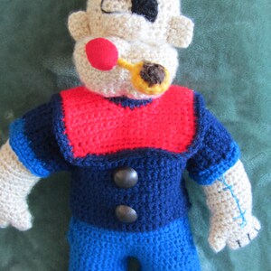 Popeye Doll Crochet Pattern PDF Instant Download - Etsy