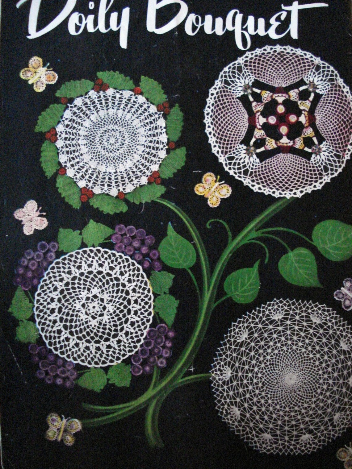 Flowers Doilies Doily Crochet Pattern Book PDF Instant Download - Etsy