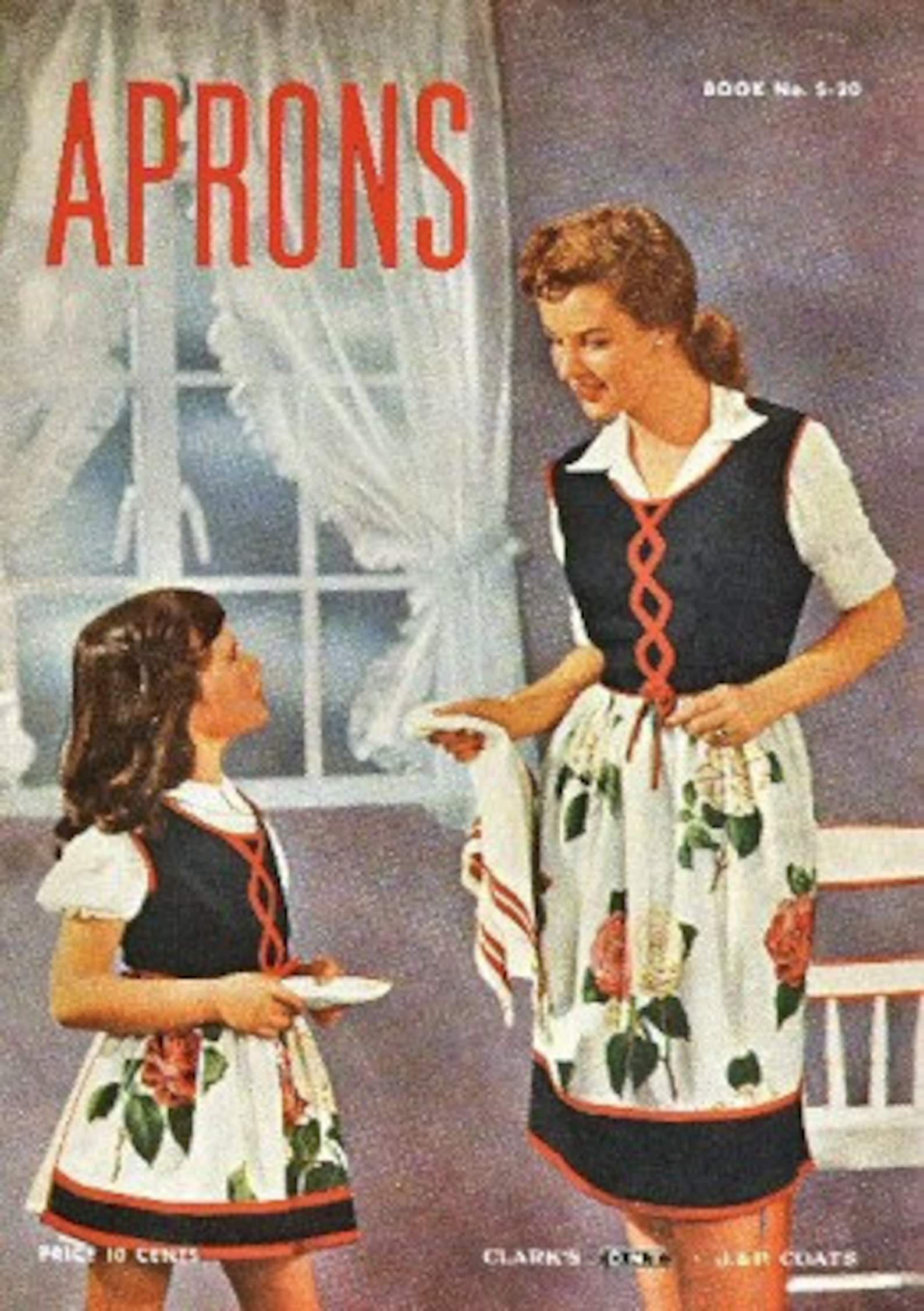 Sewing Aprons Pattern Book PDF Instant Download - Etsy