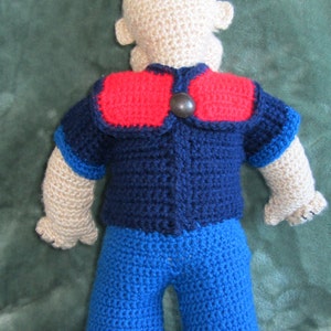 Popeye Doll Crochet Pattern PDF Instant Download - Etsy