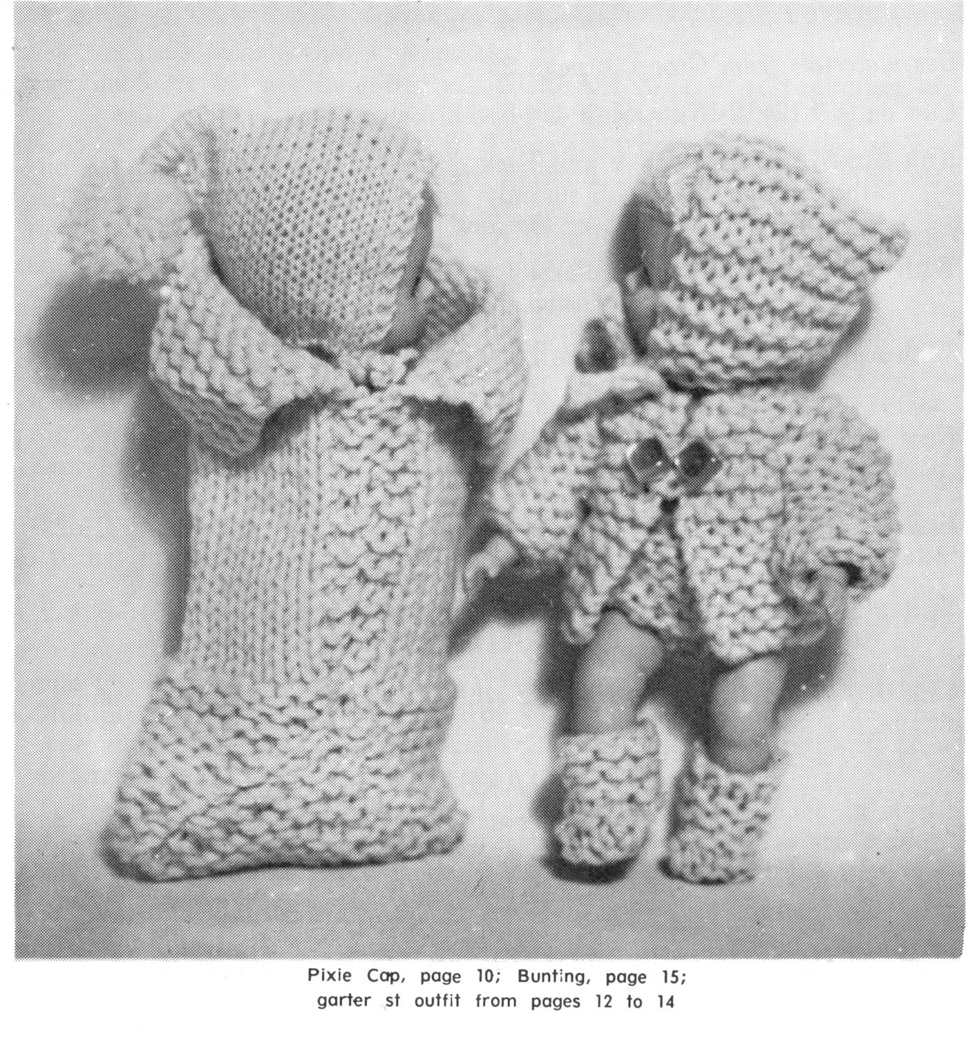 Baby Dolls Knitting & Crochet Pattern Book 5 Sizes 7 to - Etsy