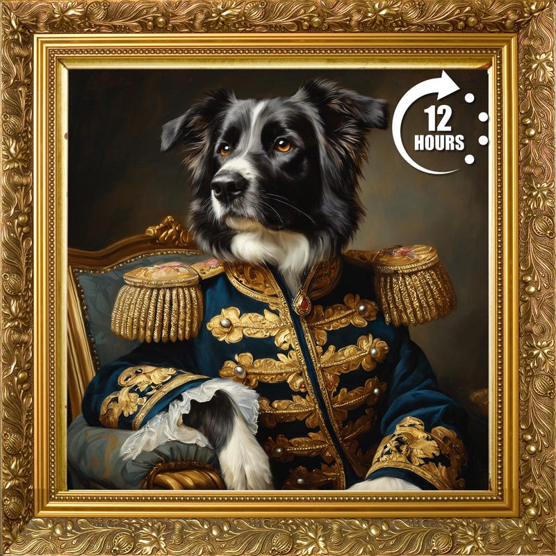 Royal Pet Portrait - Etsy