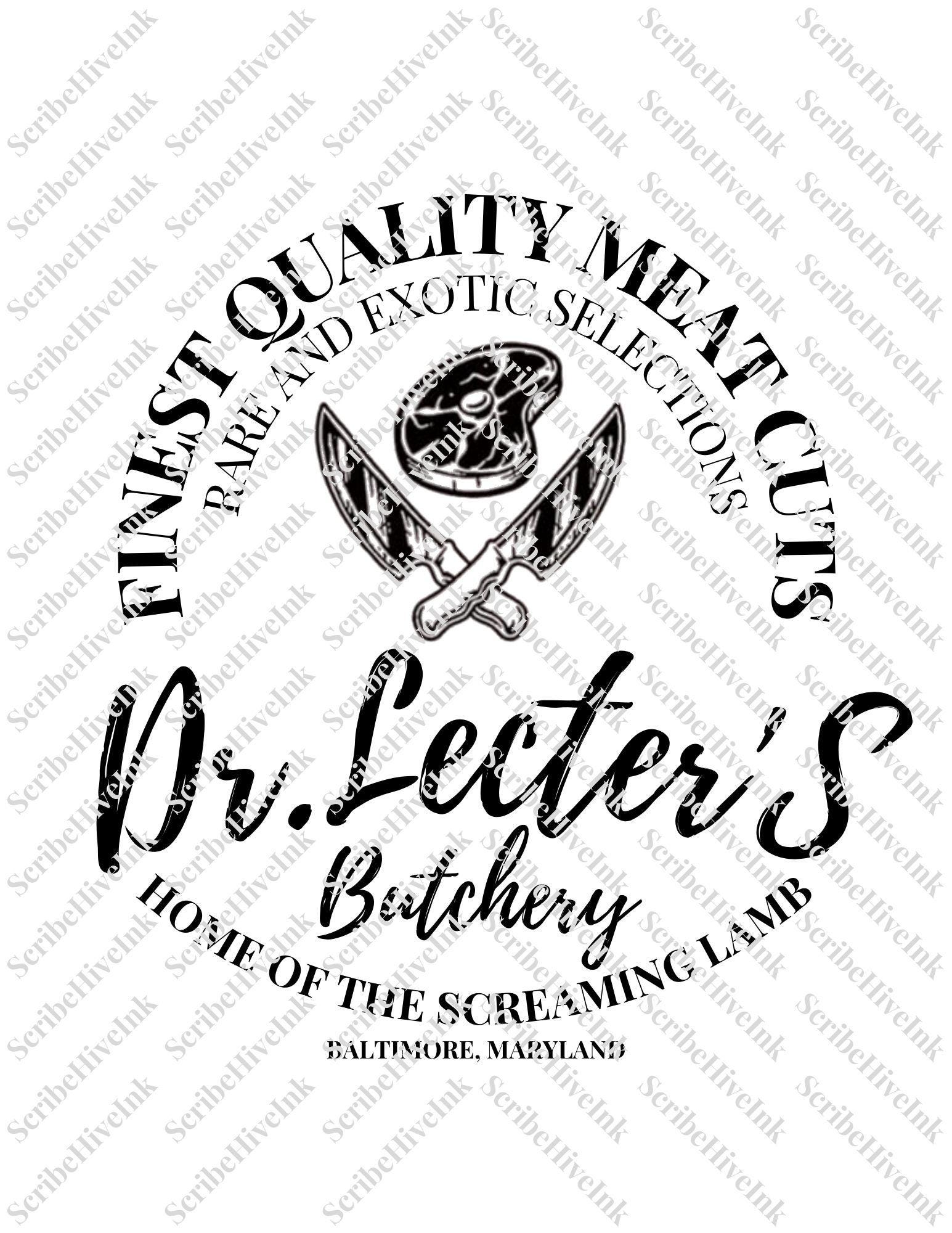 Dr. Lecter's Butchery PNG - Etsy