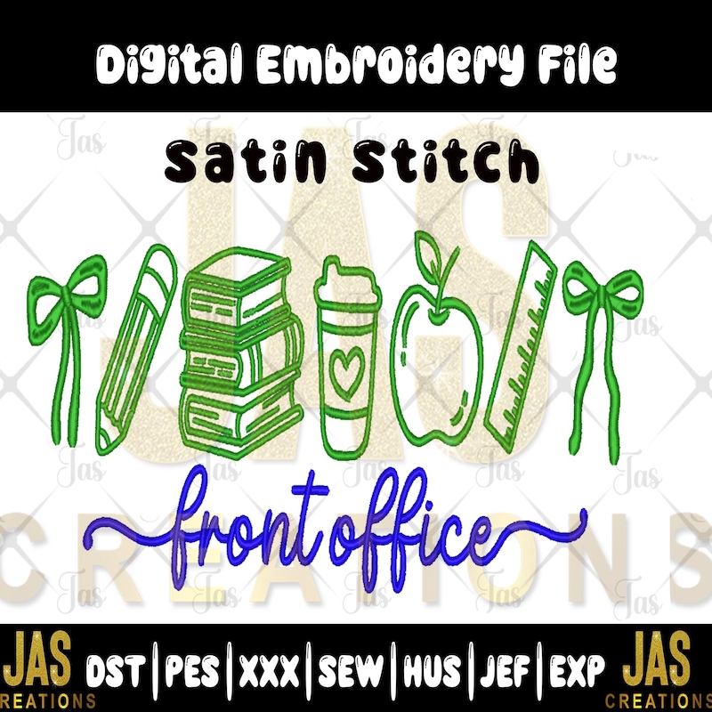 Office Embroidery - Etsy