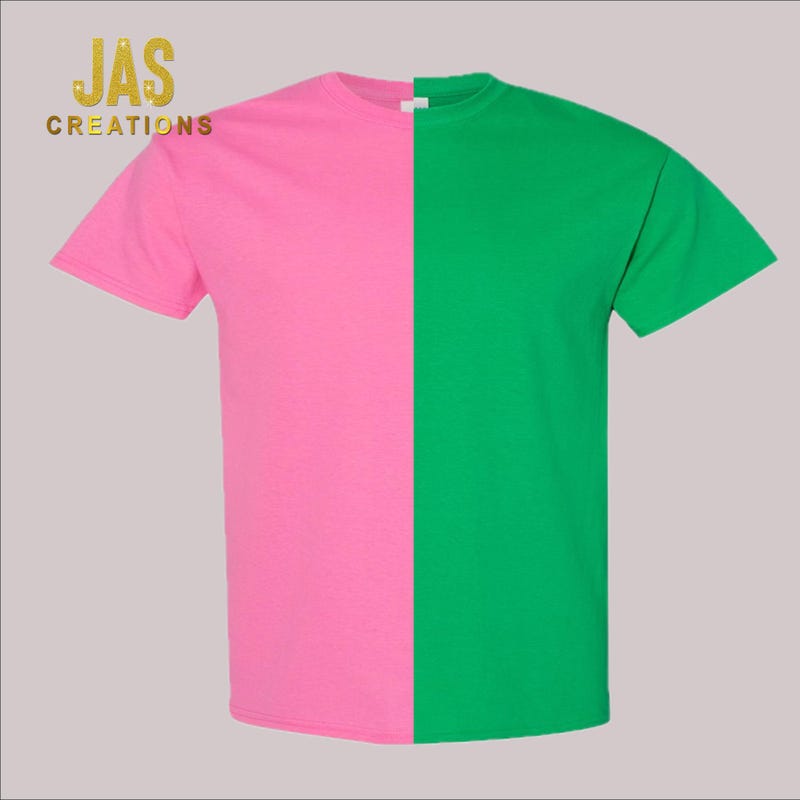 Two Color T Shirt - Etsy