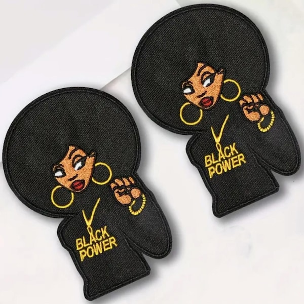 Black Power Patch - Etsy