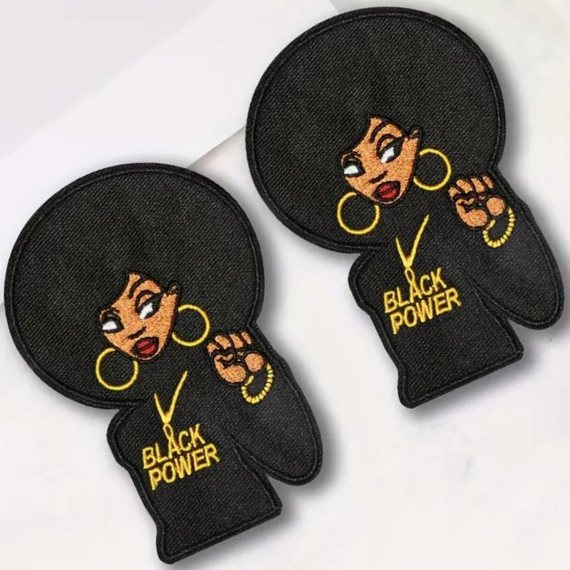 Black Power Patch - Etsy