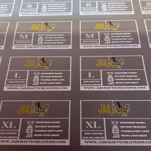 Custom Neck Labels - Etsy