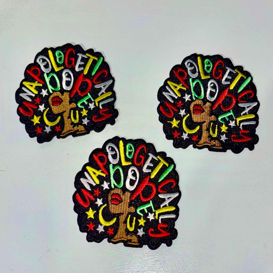 Unapologetically Dope Afro Women Patch, Afro Women Patch, Black Pride ...