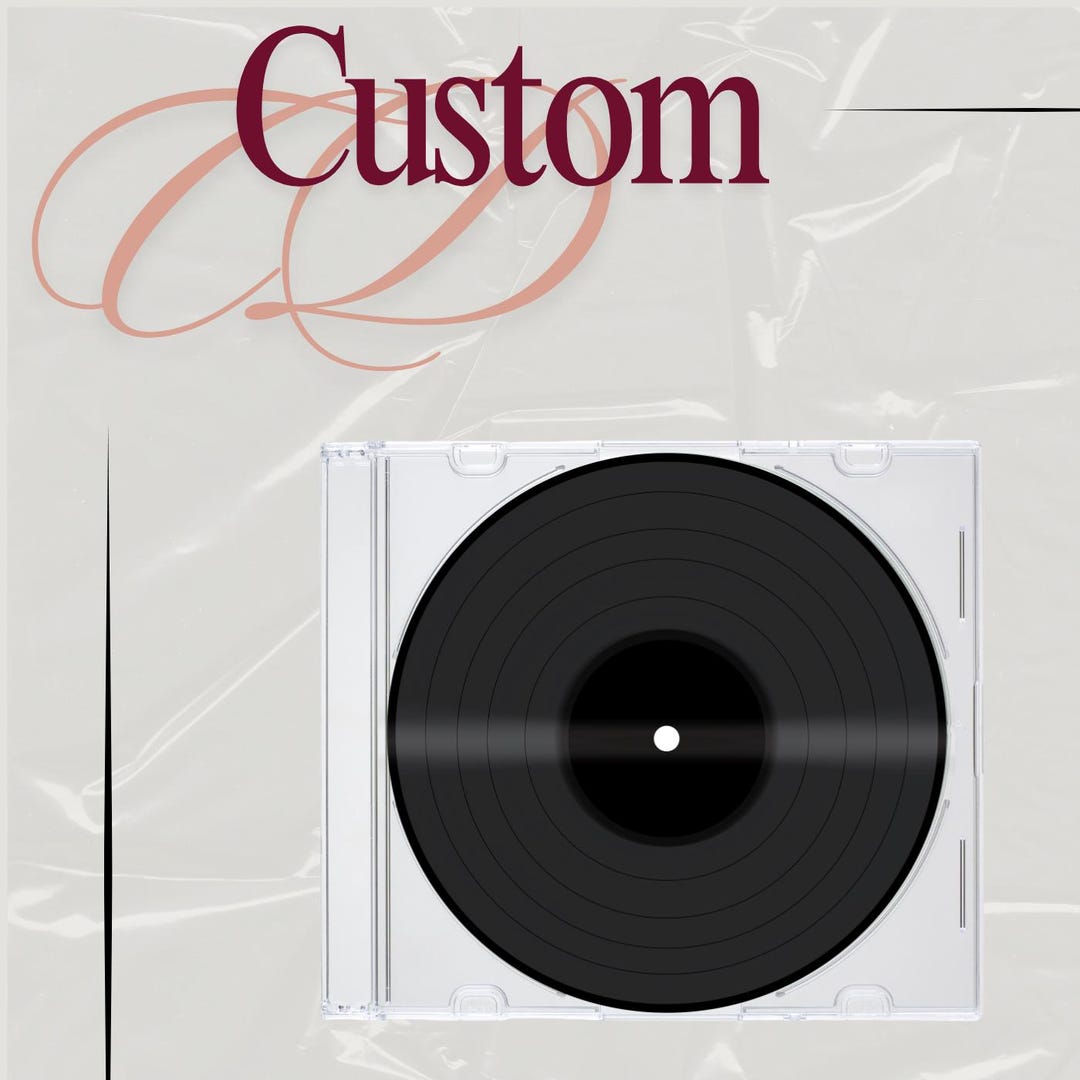 Personalized Music Mix CD: Custom Playlist Album Gift - Etsy Canada