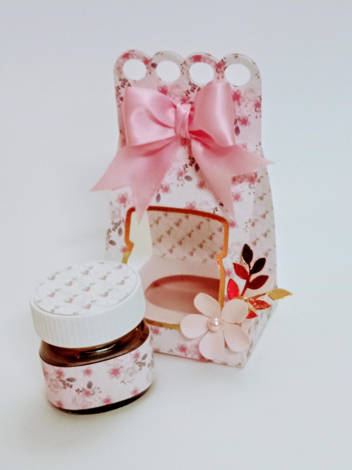 Mini Nutella Jar Holder Template: SVG .studio, Blank Template (digital ...