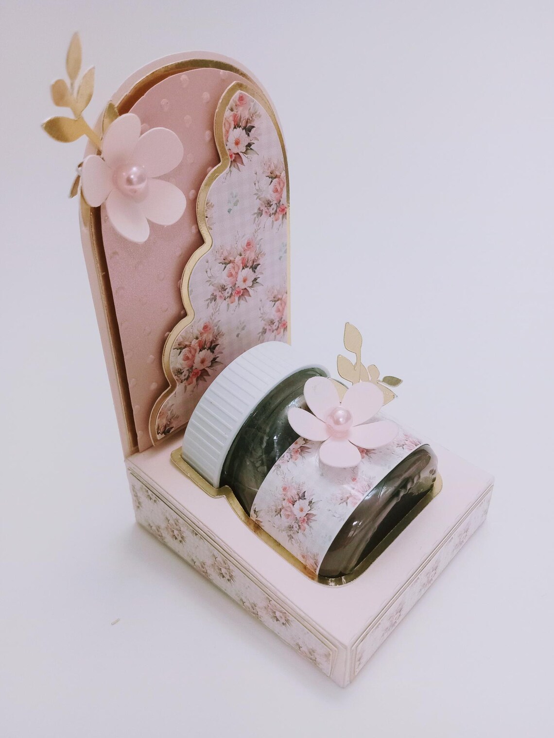 Mini Nutella Jar Scenery Template, Mini Nutella Holder Template, SVG ...