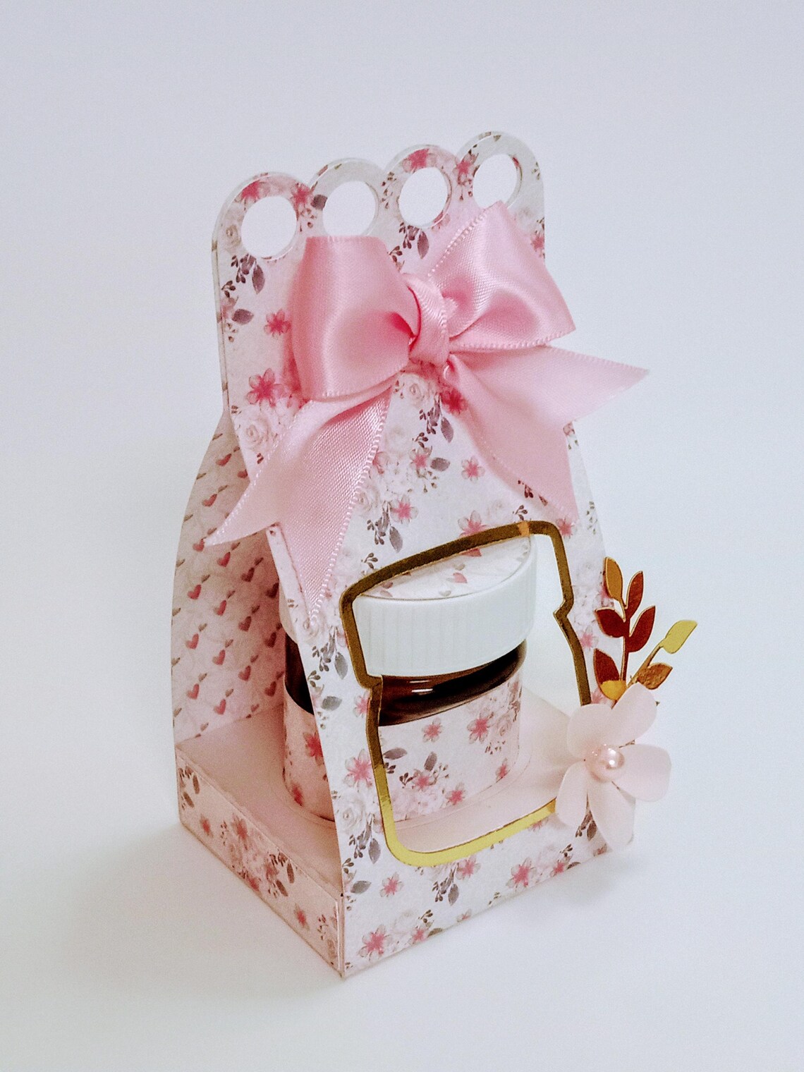 Mini Nutella Jar Holder Template: SVG .studio, Blank Template (digital ...