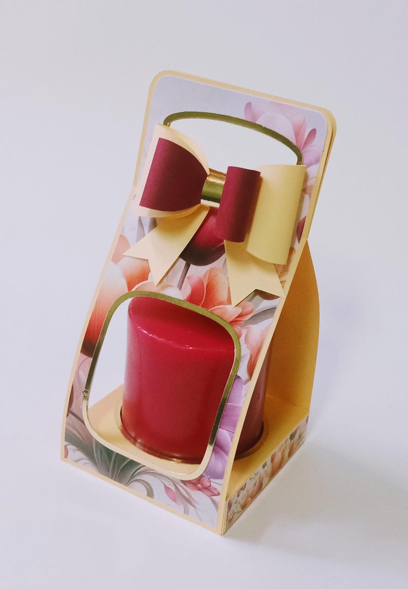 2.5" Candle Holder Template, Candle Holder Template, Mothers Day Holder ...