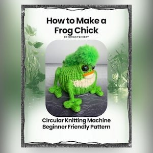Frog Circular Knitting Machine Pattern - Etsy