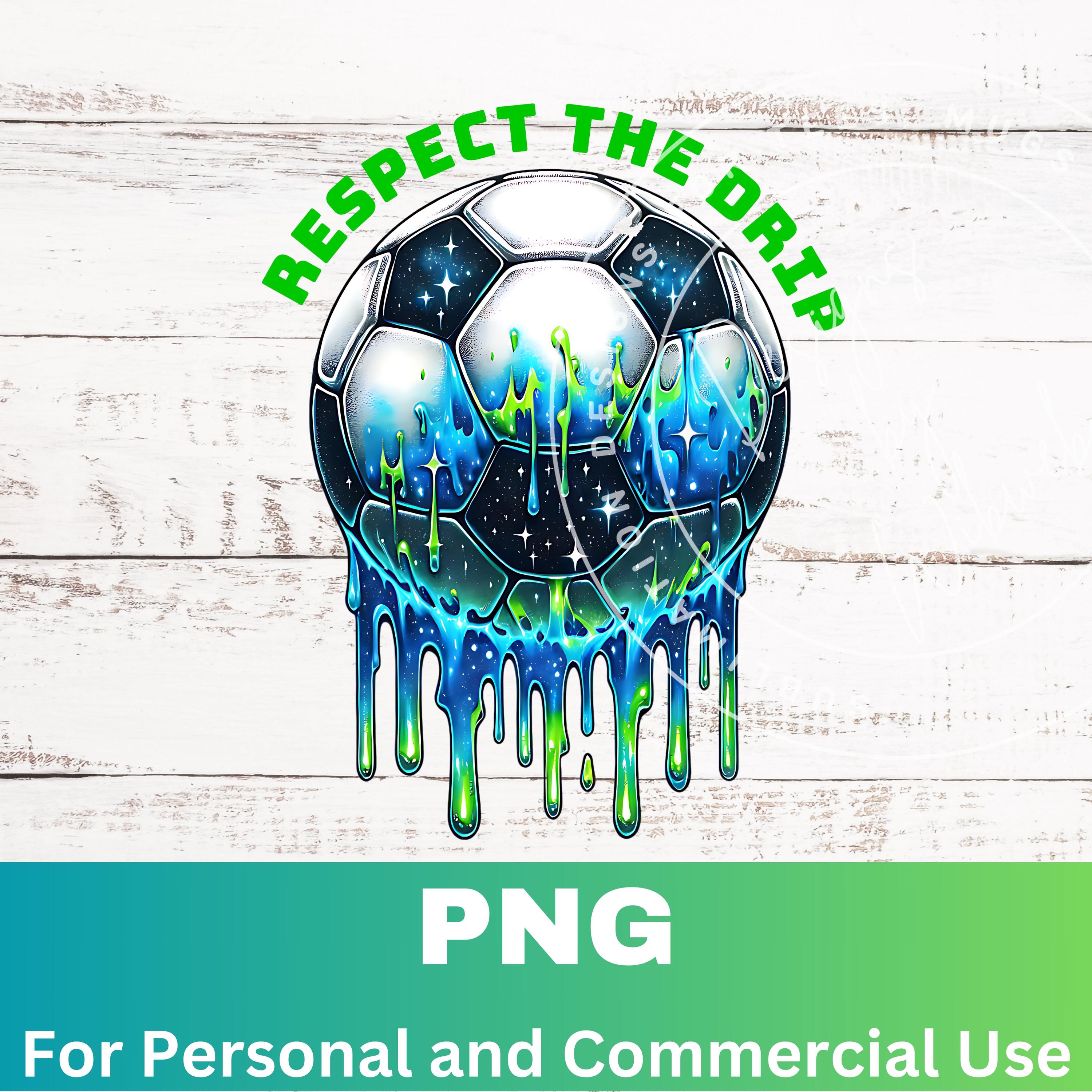 Soccer Drip Green Sublimation PNG Design, Soccer Mom Sports PNG, Soccer ...
