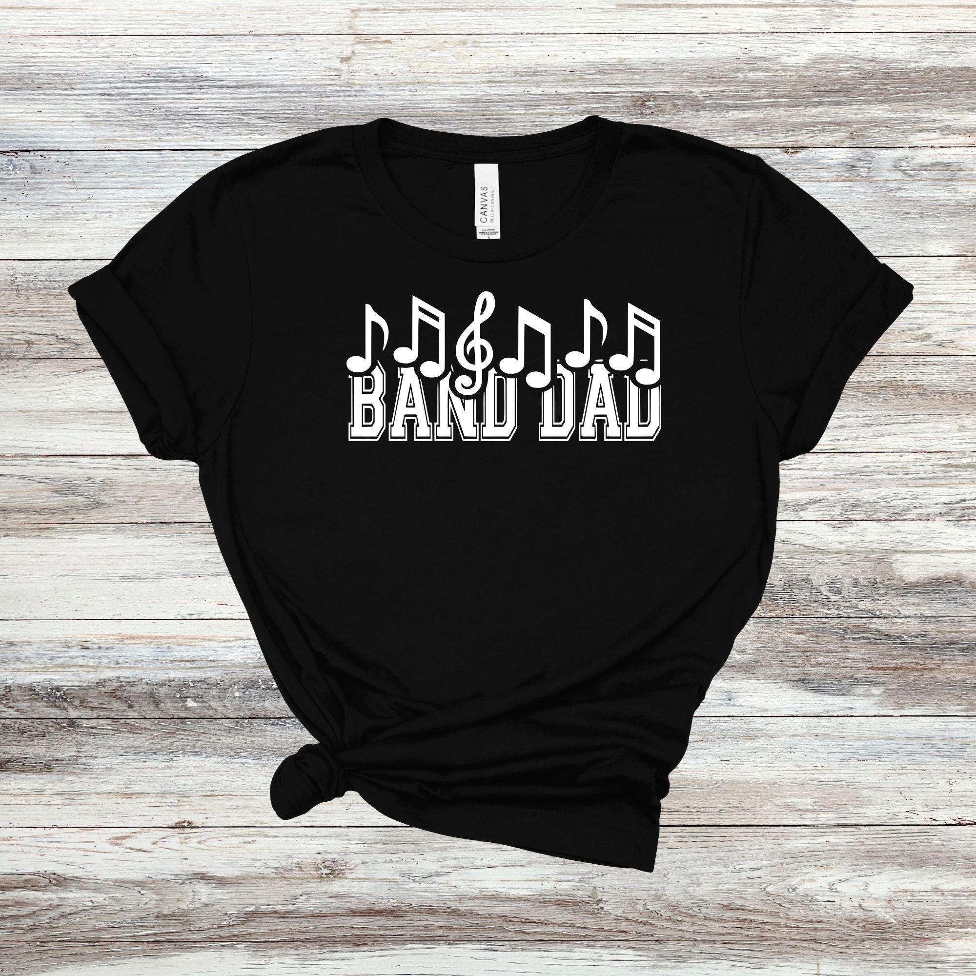 Band Dad Svg: Marching Band Dad Png Clipart Shirt Graphic (digital ...