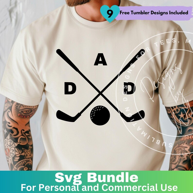 Golf Family Svg Png Bundle, Dad Golf Svg, Mom Golf Svg, Fathers Day Svg ...