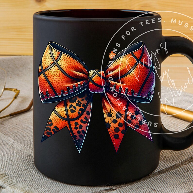 Basketball Bow Png: Coquette Basketball Sublimation Shirt Design ...