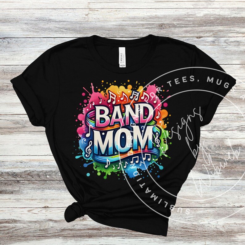 Band Mom Png, Band Mom Sublimation Design Clipart, Marching Band Shirt ...