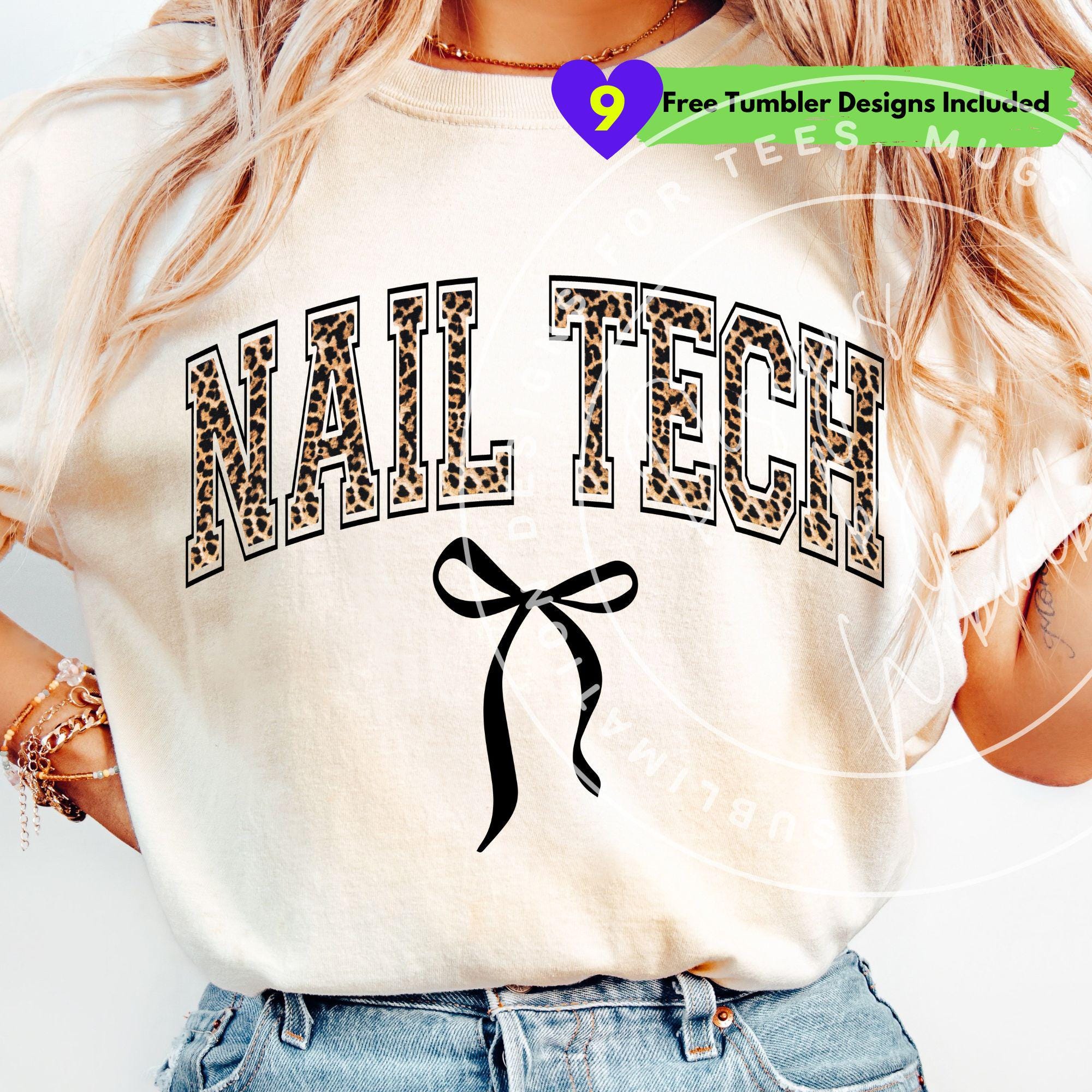 Nail Tech PNG Bundle: Nail Technician Mega Png Bundle Sublimation ...