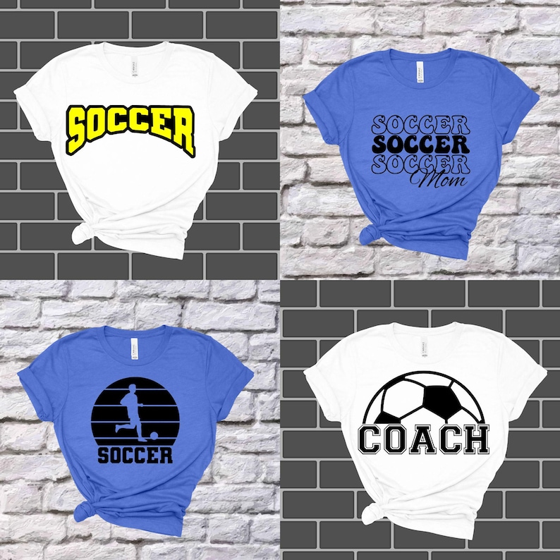 100 Soccer Svg Bundle: Soccer Png Bundle Cut File Clipart Shirt Graphic ...