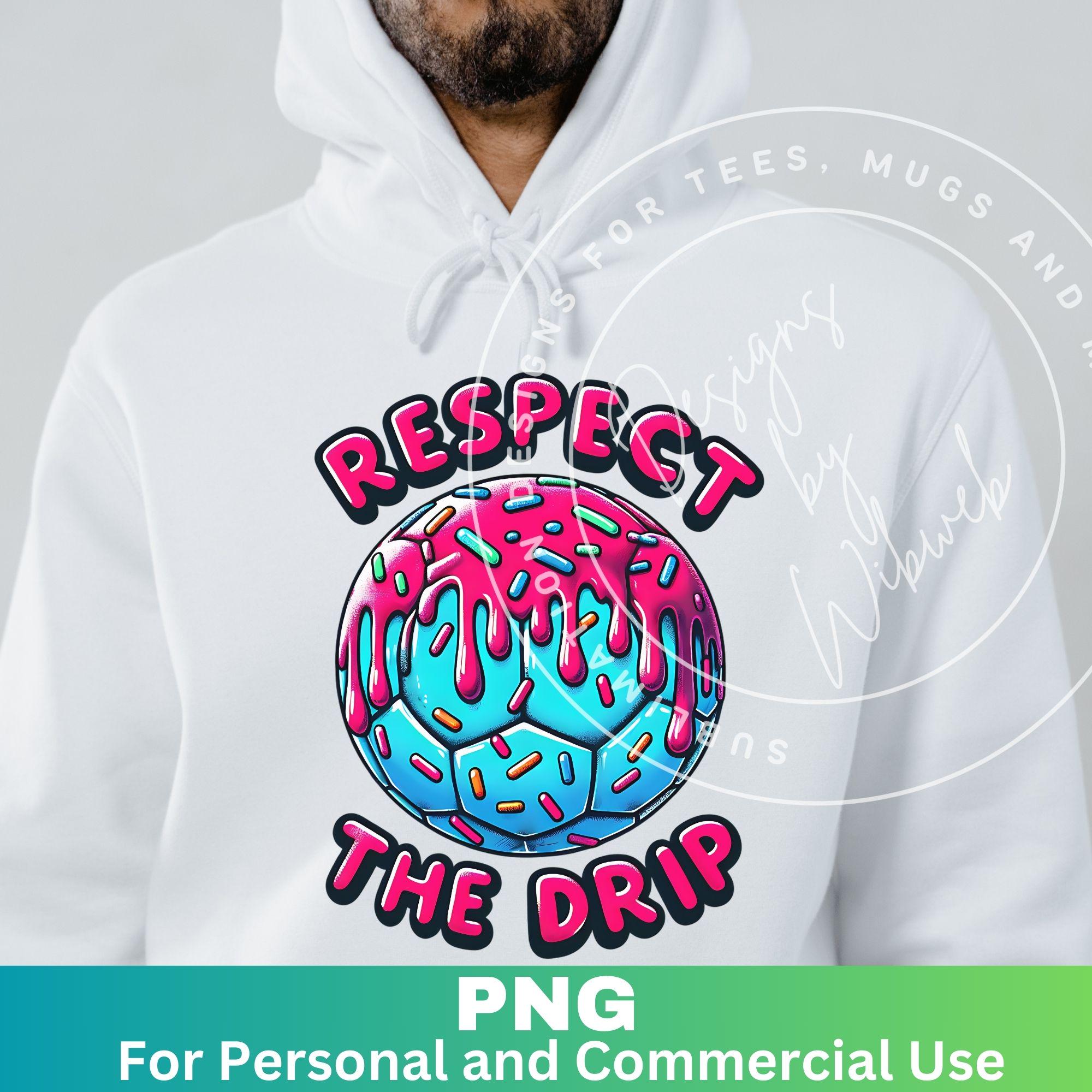 Soccer Ice Cream Drip Pink Sublimation PNG Design, Soccer Mom Sports ...