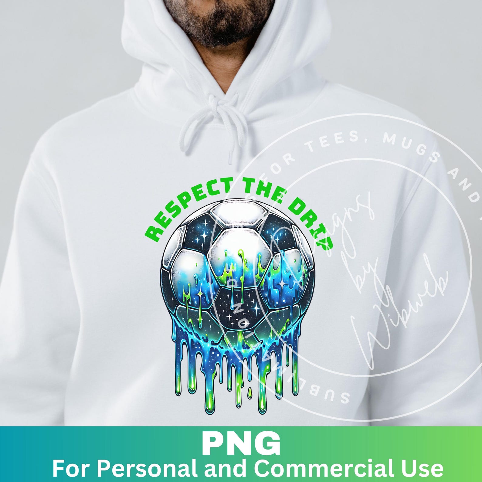 Soccer Drip Green Sublimation PNG Design, Soccer Mom Sports PNG, Soccer ...