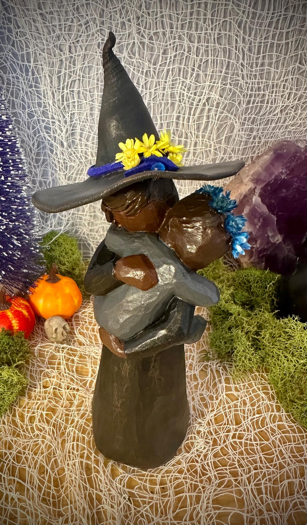 Willow Tree Witch: Embrace Witch | Repurposed Willow Tree Angel ...