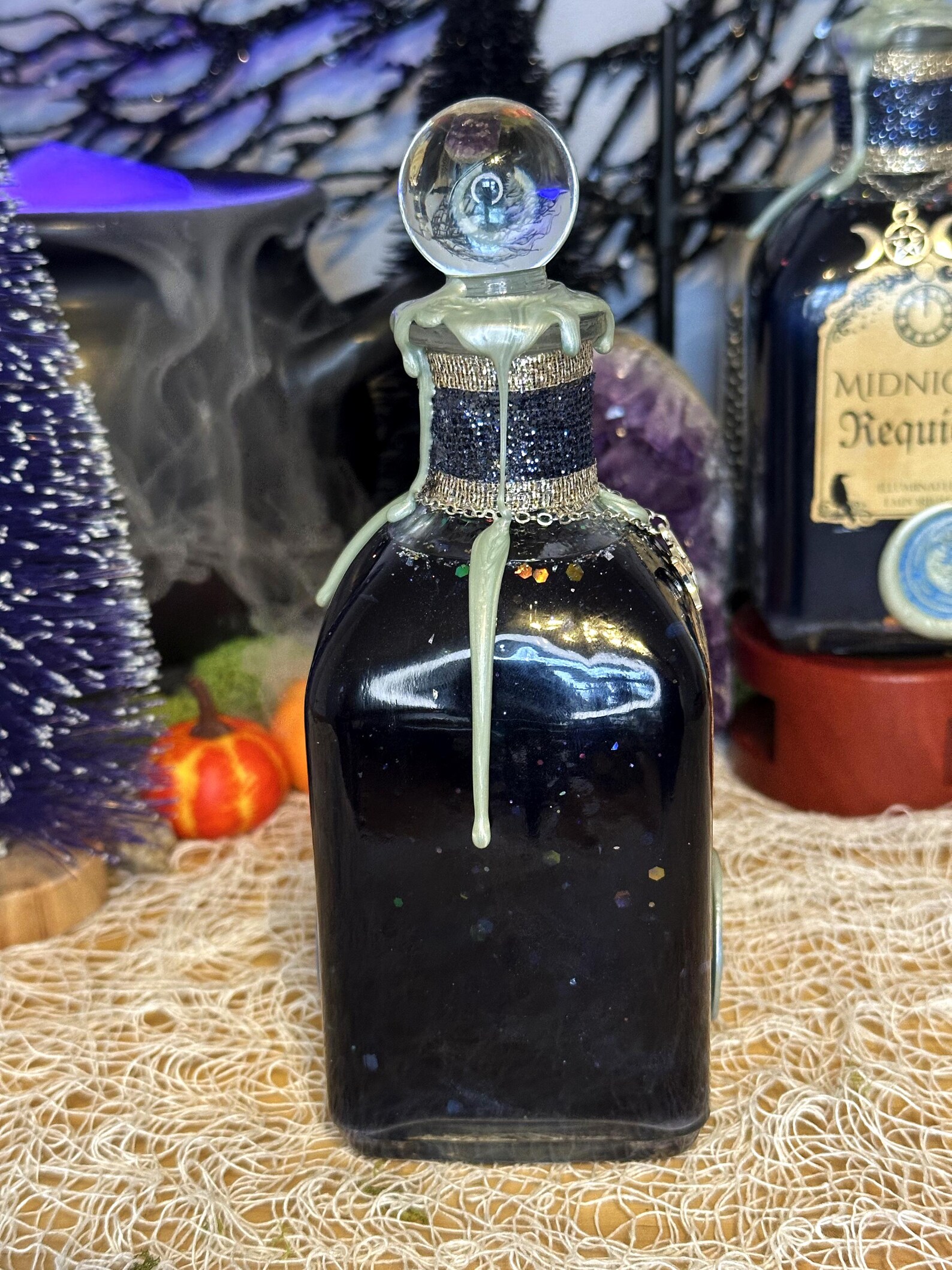 Midnight Requiem Potion | Valentine's Gift for Goths, Dark Academia ...