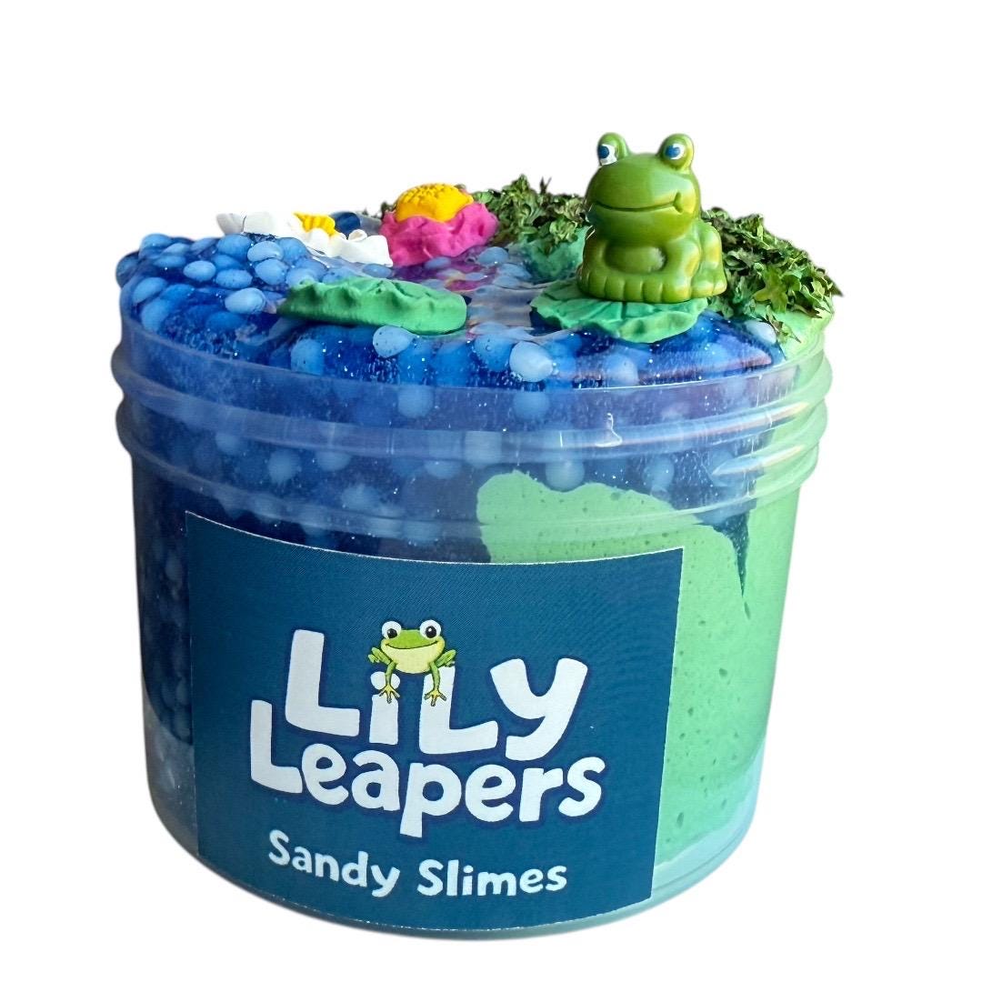 Lily Leapers - DIY Pond Glitter Slushee Bead & Foam Fizz Slime With ...
