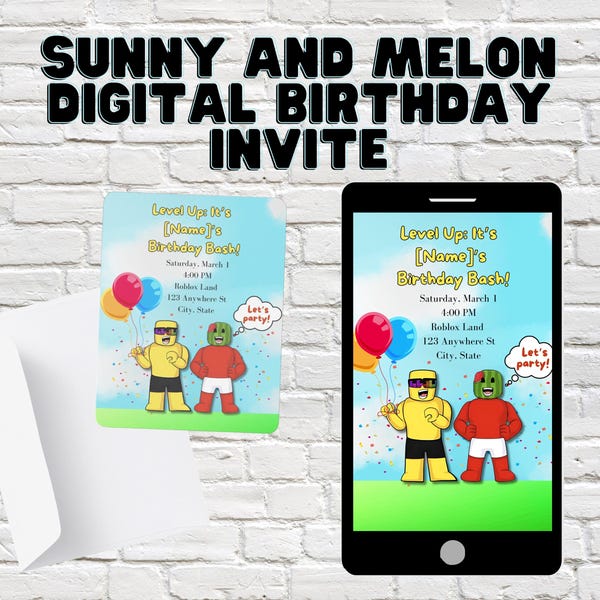 Sunny and Melon Merch - Etsy