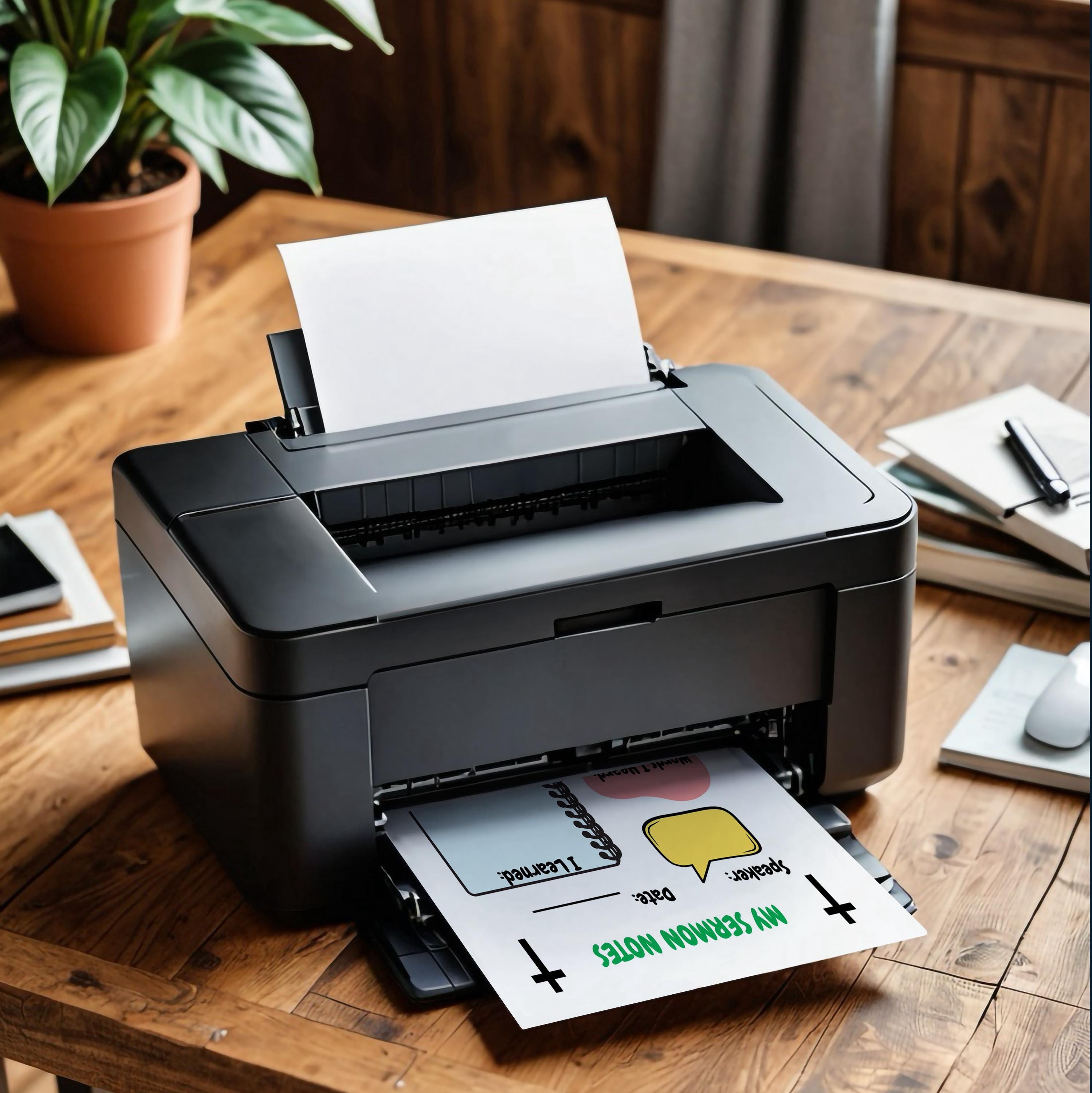 Kids Sermon Notes Bundle | Printable Praise and Worship Template | Kids ...