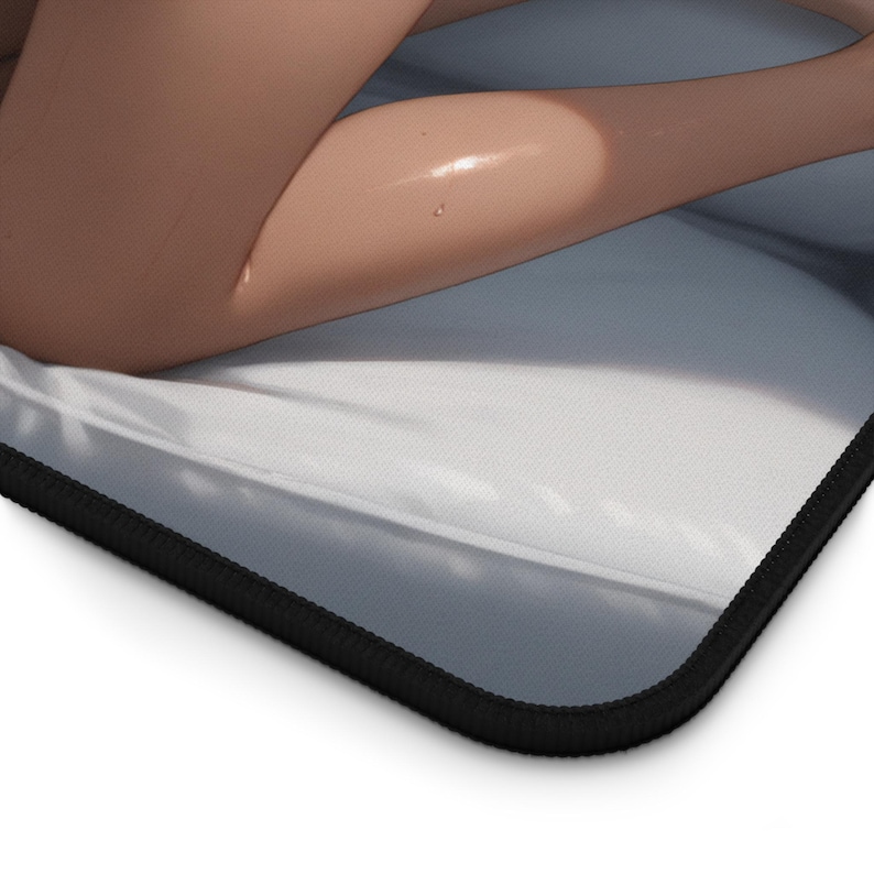 Mature Anime Girl Mousepad – NSFW 18+ Sexy Curvy Waifu Desk Mat, Gamer ...