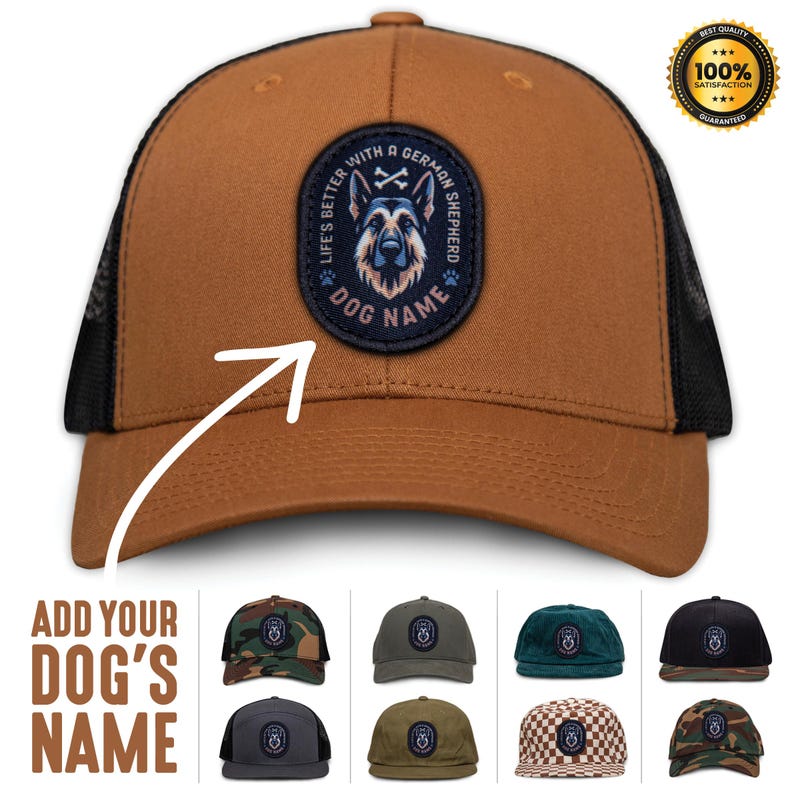 German Shepherd Dog Cap - Etsy