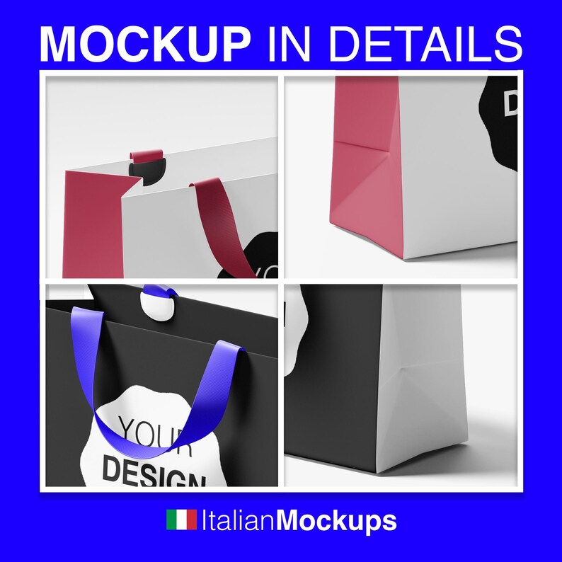 Luxury Paper Bag Mockup - Etsy