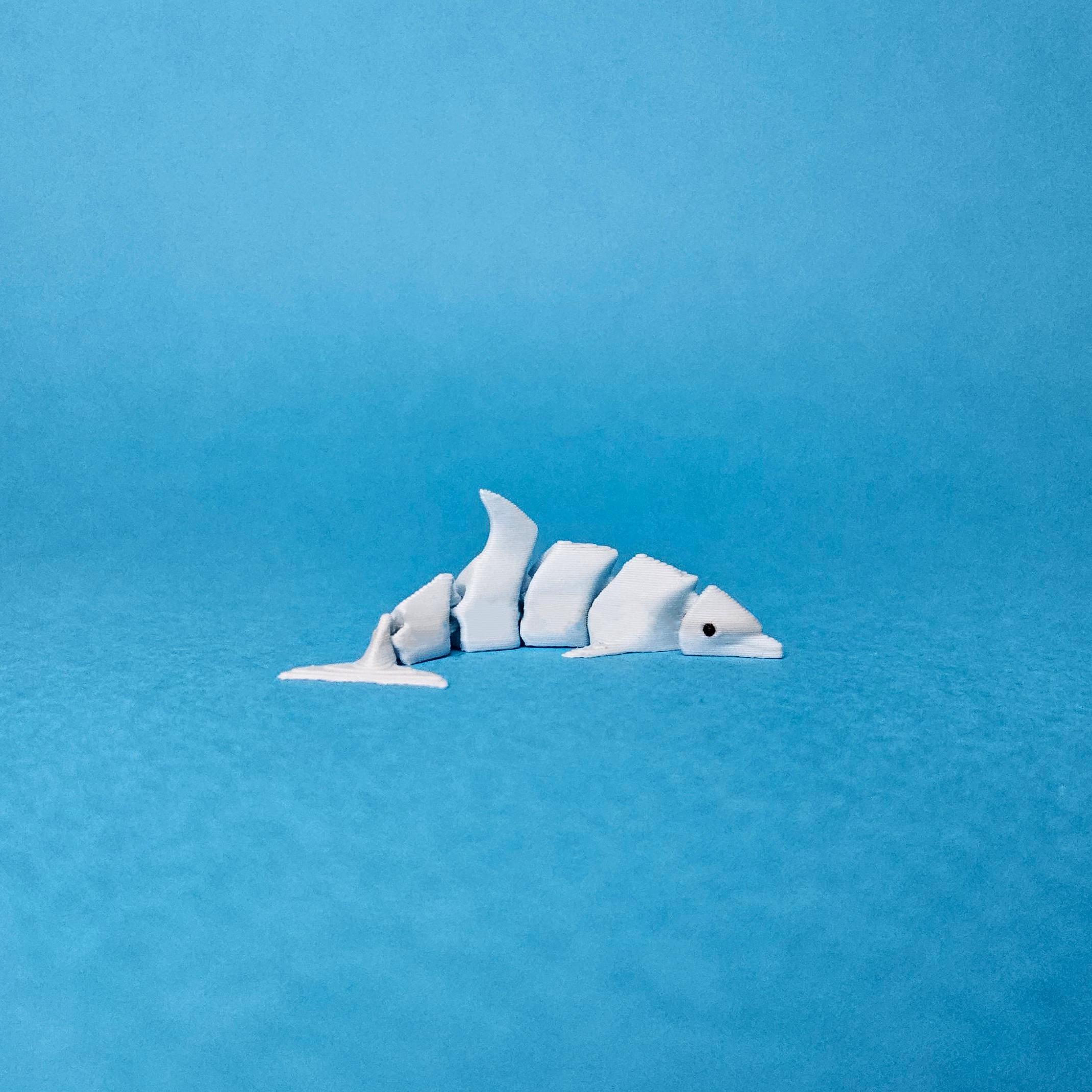 Mini Animals Articulated Tiny Animals 3D Printed Fidget Toy Shark ...