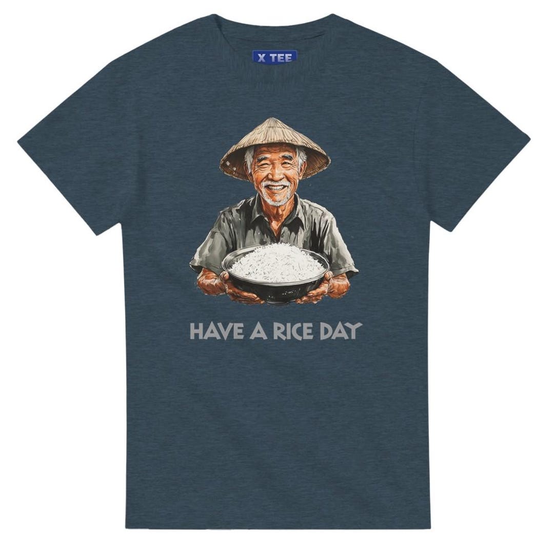 Have a Rice Day Shirt, Food Shirt, Funny T Shirt, Mens Funny Rice T ...