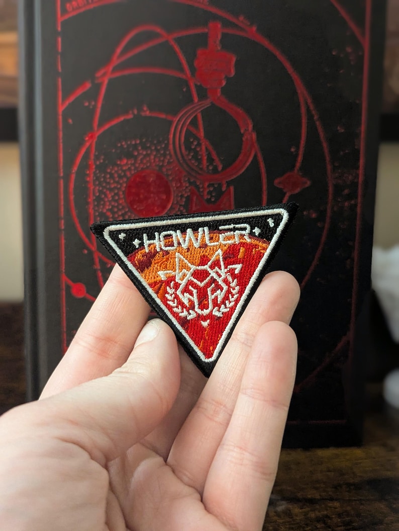 Howler of Mars - Inspired Red Rising Patch - Etsy