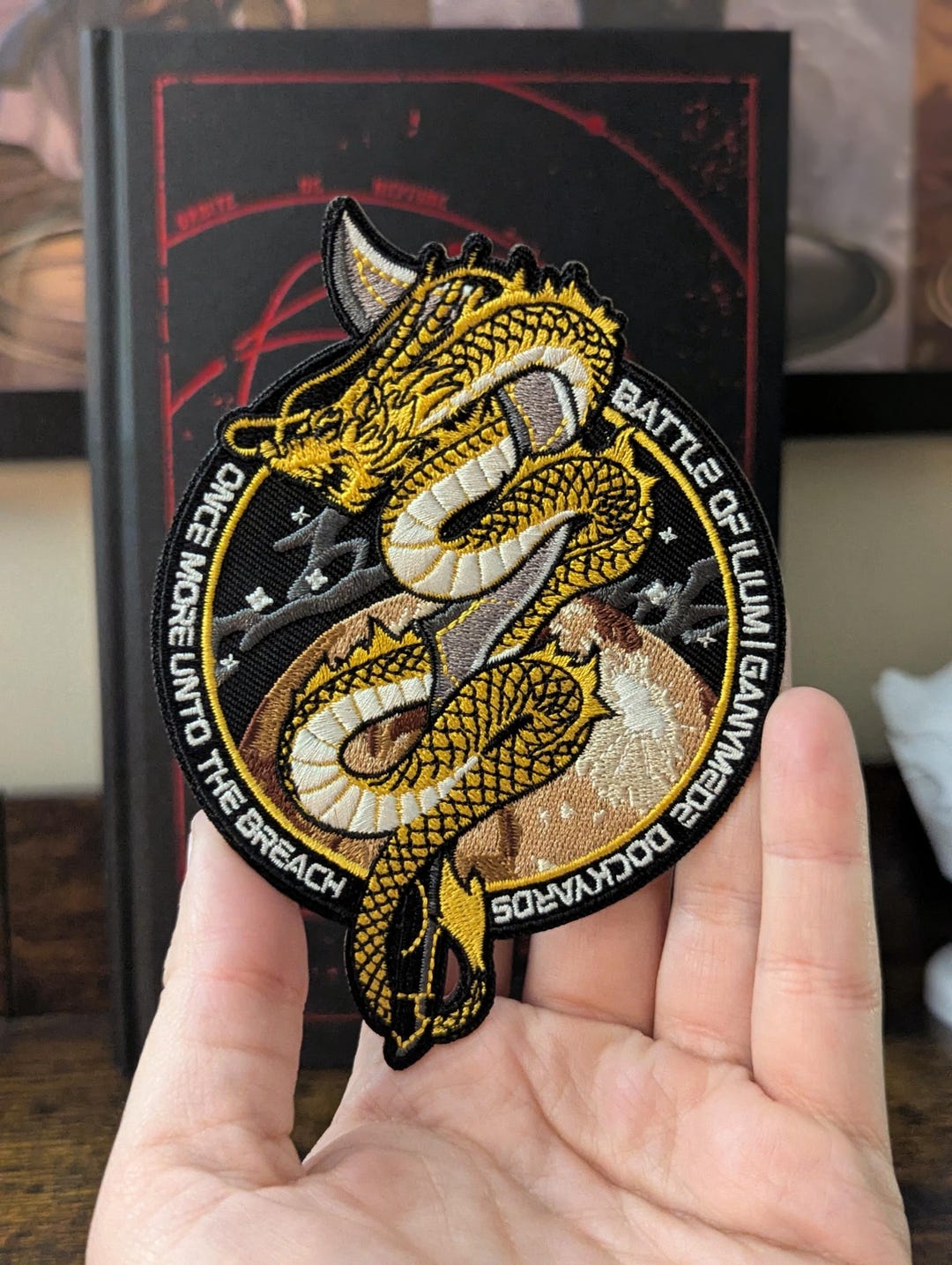 Battle of Ilium Inspired Red Rising Patch - Etsy