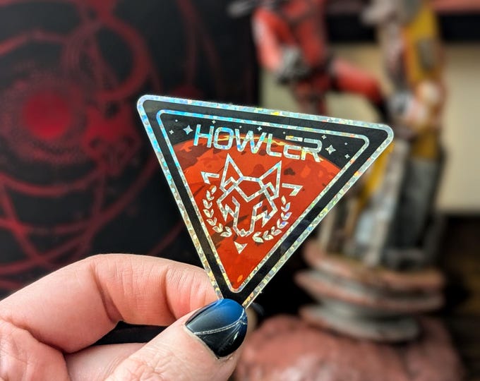 Howler of Mars - Red Rising Inspired Sticker - Etsy