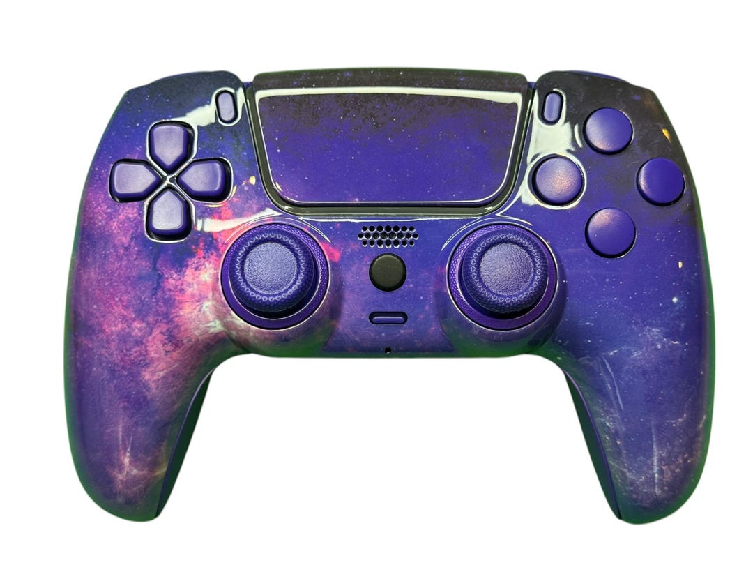 PS5 Controller Nebula FPS Customs X Sony Playstation 5 Dualsense W/ Custom Back Buttons - Etsy