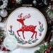 Red Elk, Decoration, Files, Downloadable, Digital Download, Embroidery ...
